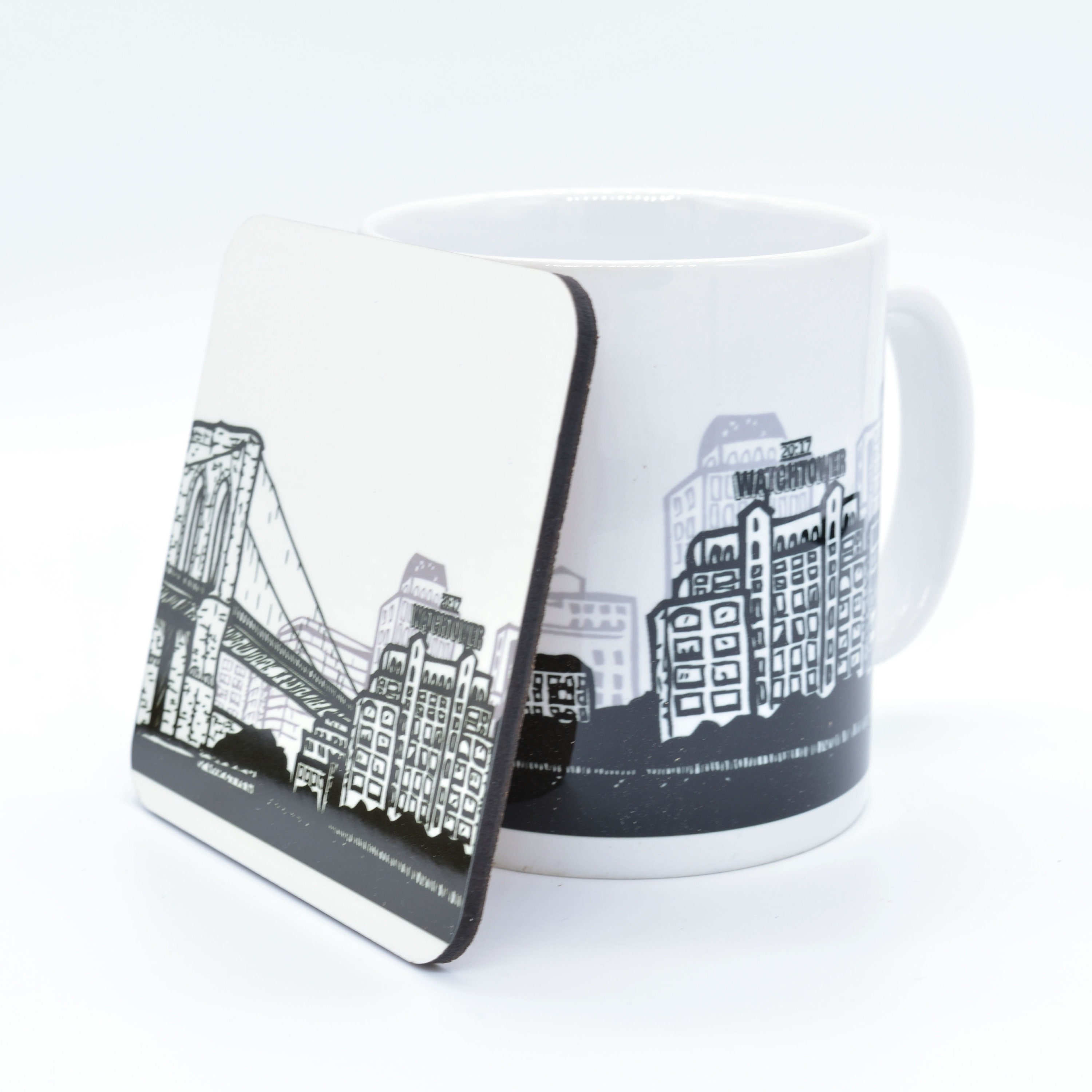 Watchtower Brooklyn New York Mug - Etsy