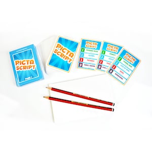 PICTASCRIPT - the Bible Based Quick Draw Card Game - Etsy