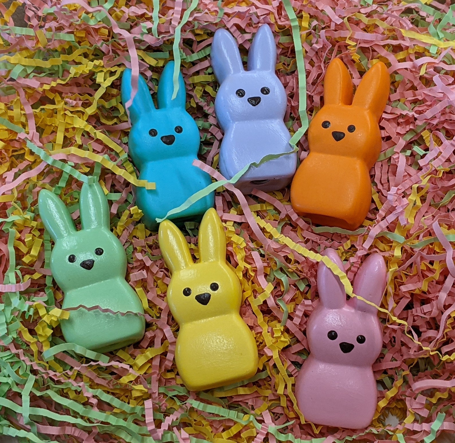 Ceramic Peep Bunnies - Etsy