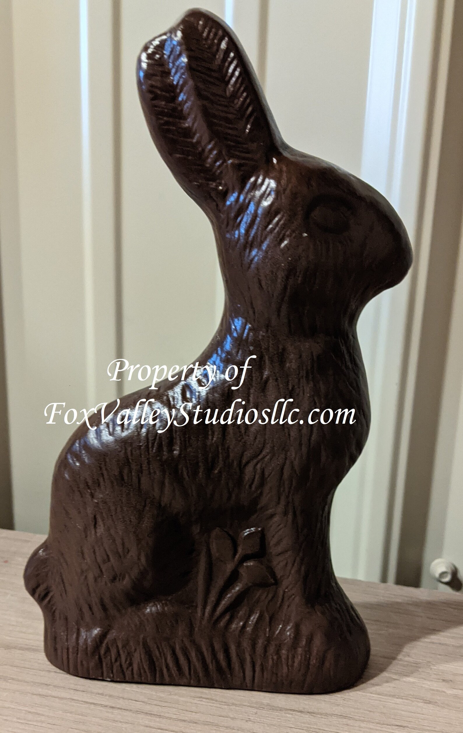 Chocolate Rabbit ceramic Large Size - Etsy