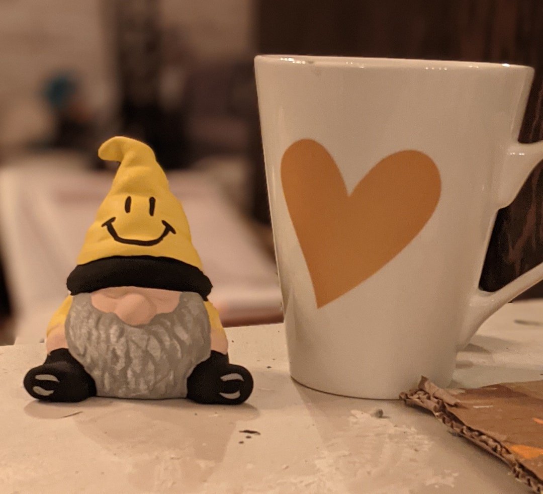 Little Smiley Happy Gnome - Etsy