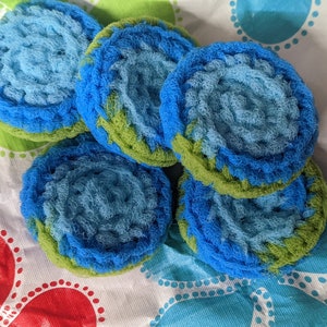 Double Thick Handmade Scrubbies - Etsy