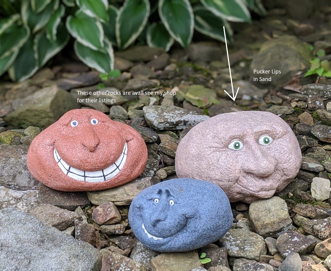 Rock Face-pucker Lips - Etsy