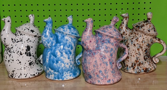 Fun Sassy Teapot | Etsy
