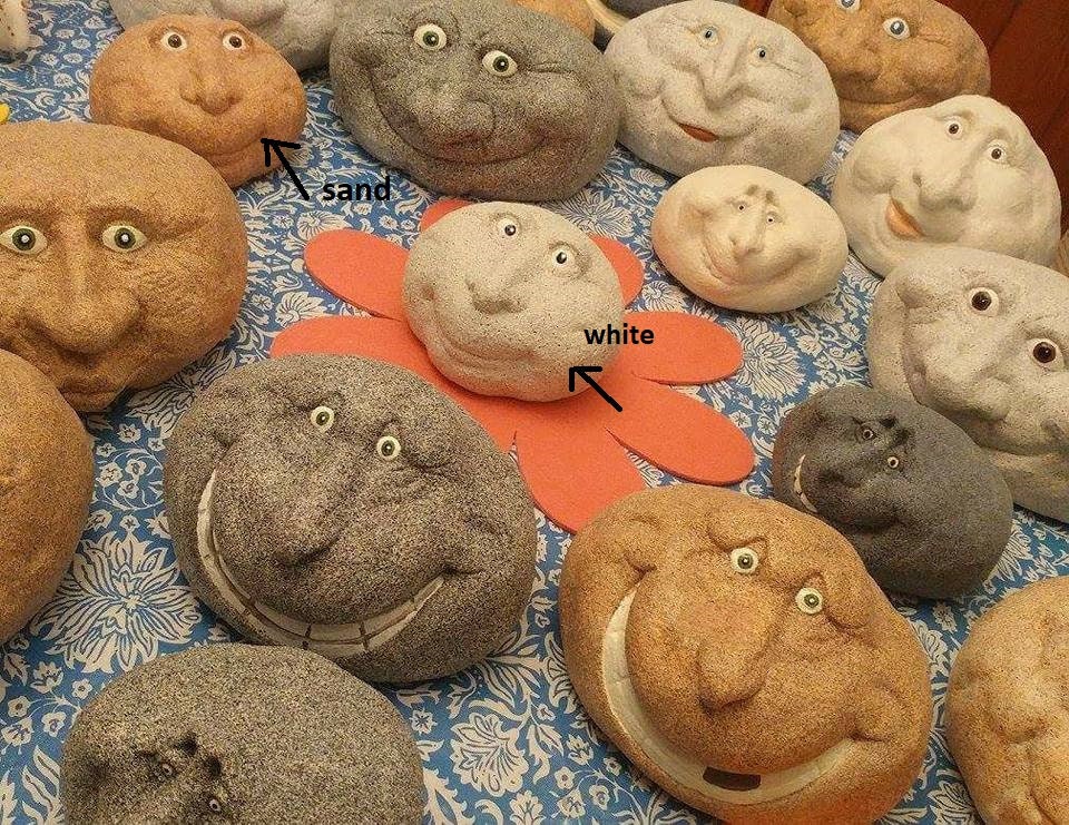 Rock Face-baby | Etsy