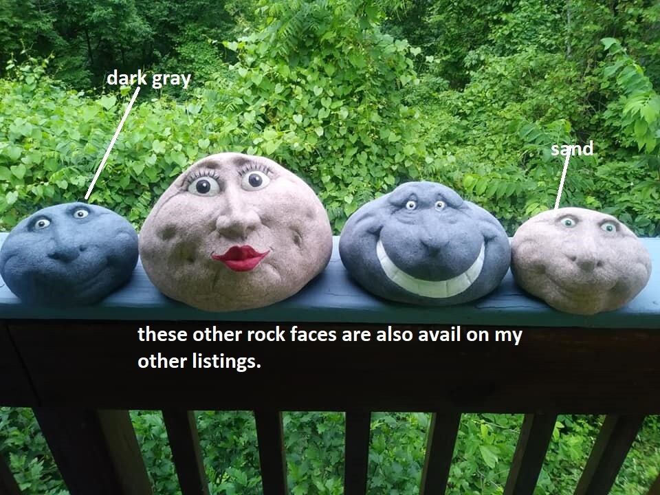 Rock Face-baby | Etsy