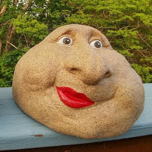 Rock Face-big Smile - Etsy