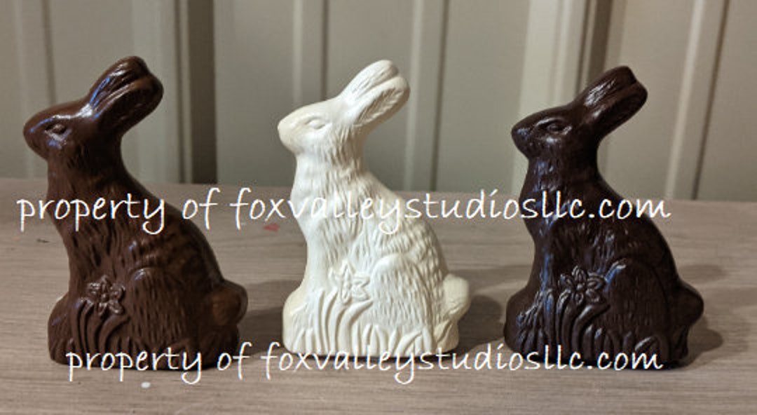 Chocolate Rabbit (ceramic) Small Size - Etsy