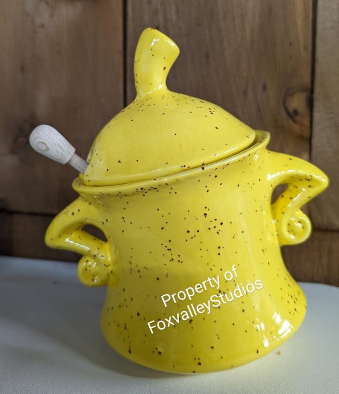 Honey Dipper Pot and Dipper - Etsy