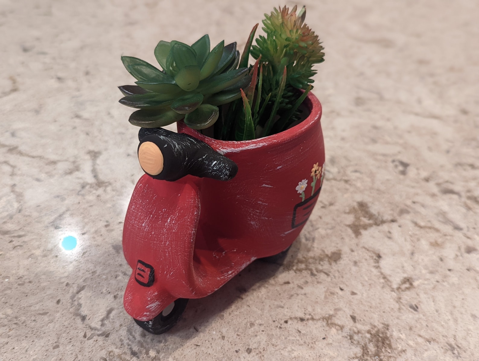 Scooter Planter (plant Not Included) - Etsy