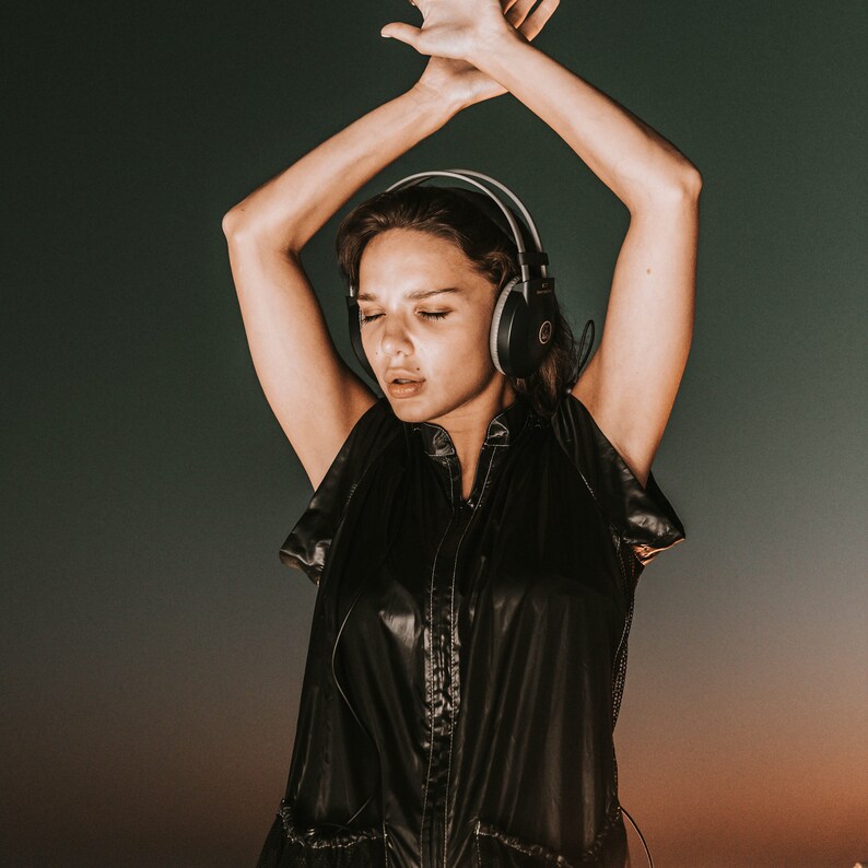 Nylon Sleeveless Black One-piece Overall Dark Rave Techwear - Etsy