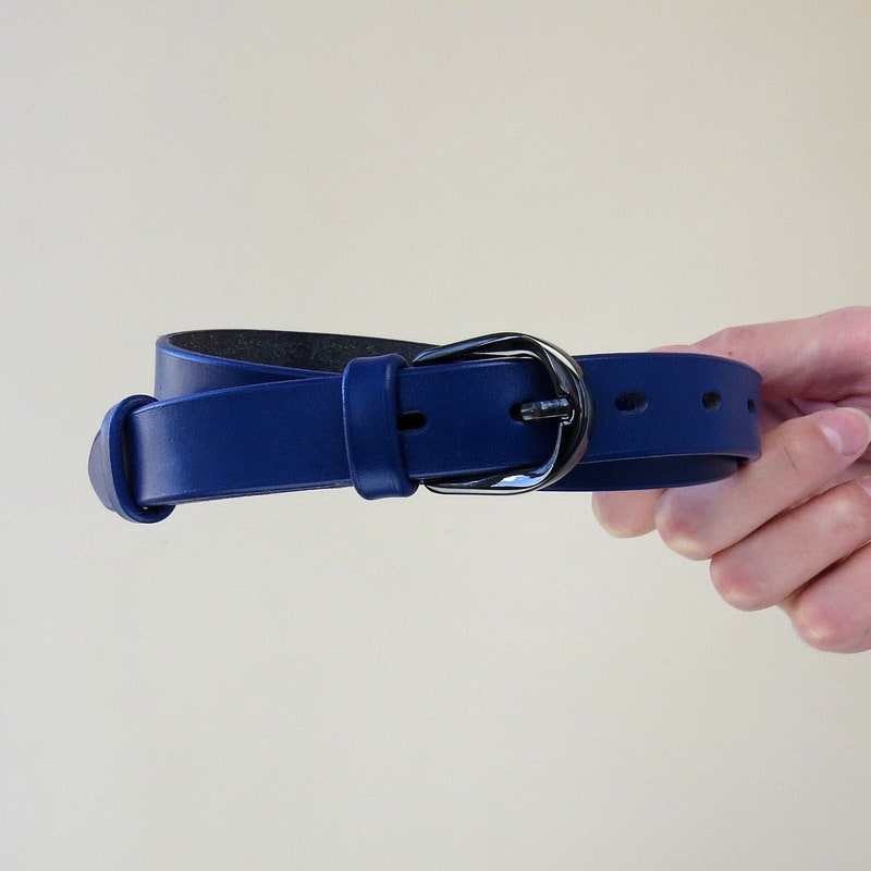 Blue Belt - Etsy