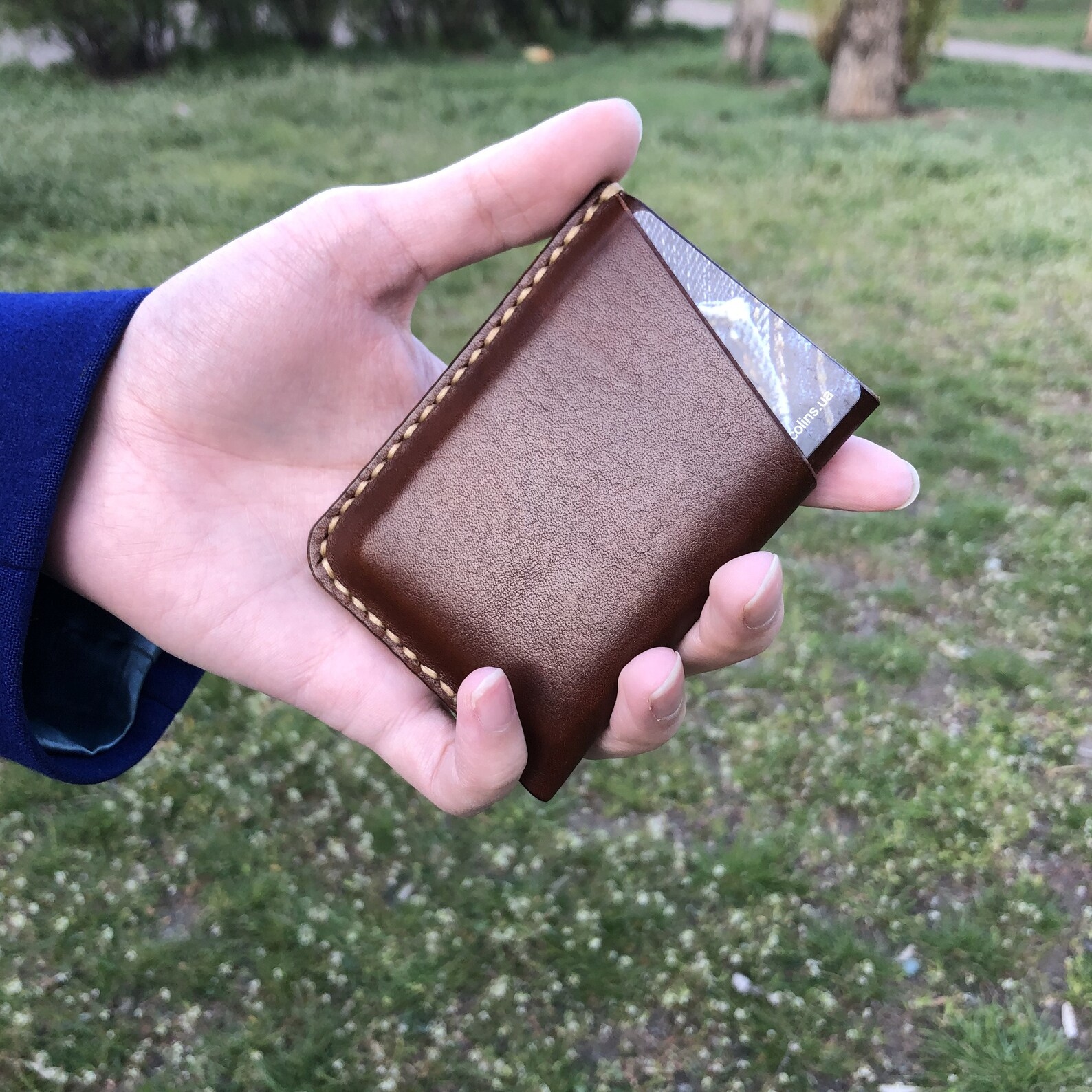 Minimalist Wallet for Men and Women Front Pocket Wallet Small Leather ...