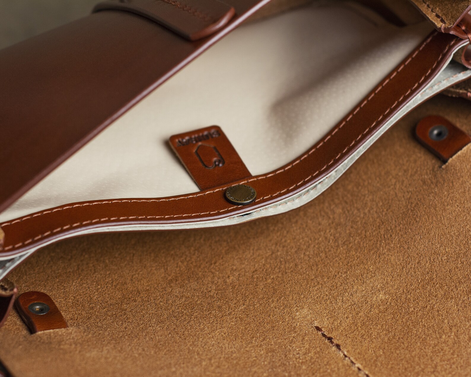 Leather Crossbody Bag Copper, Women's Shoulder Purse Minimalist Style ...