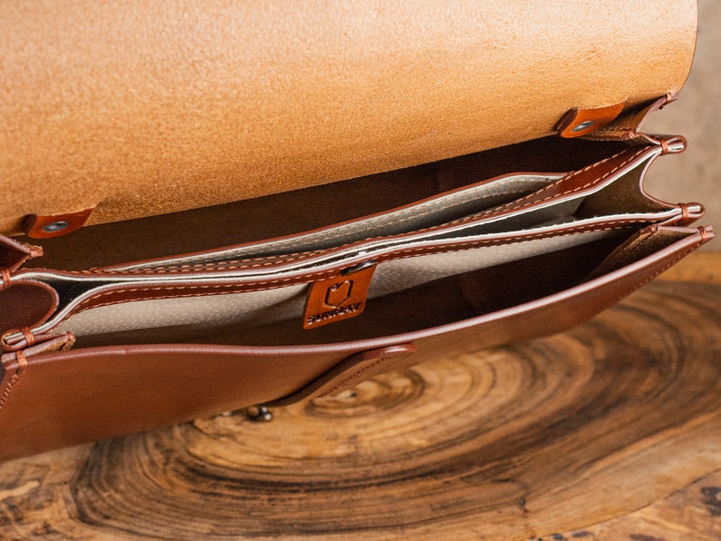 Leather Crossbody Bag Copper Women's Shoulder Purse - Etsy