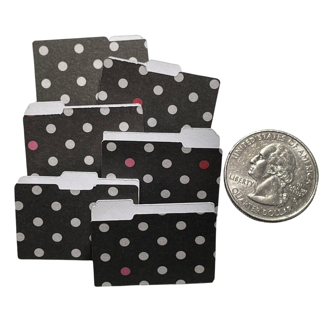 Mini File Folders - Etsy