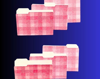 Mini File Folders - Etsy