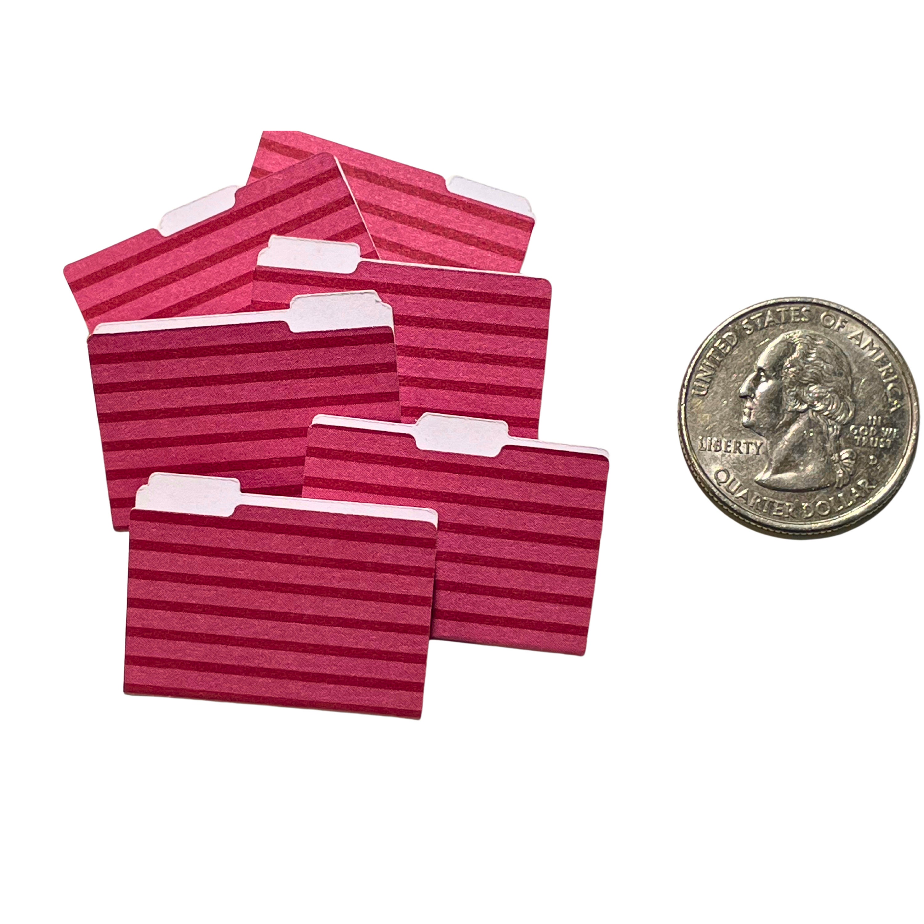 Mini File Folders - Etsy