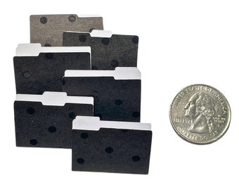 Mini File Folders - Etsy