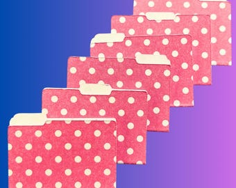 Mini File Folders - Etsy