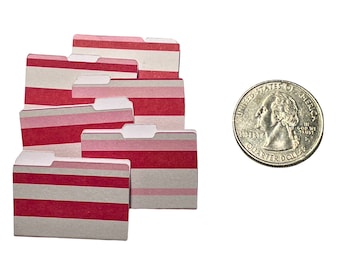 Mini File Folders - Etsy