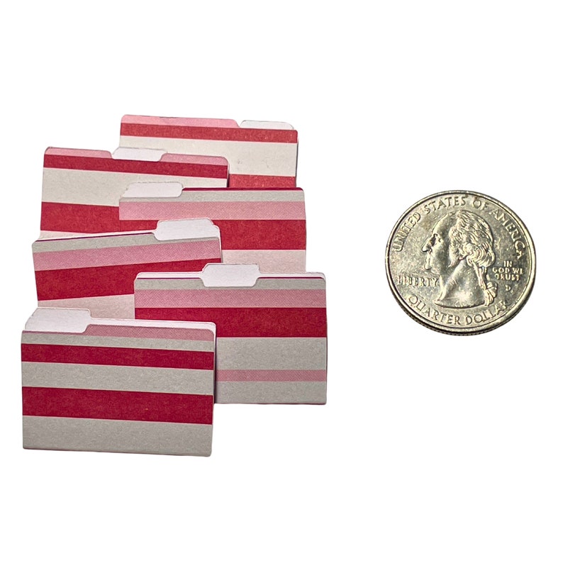 Mini File Folders - Etsy