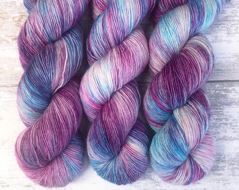 Purple Variegated Yarn | Etsy