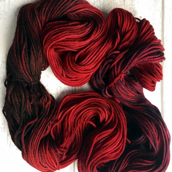 Burgundy Yarn - Etsy
