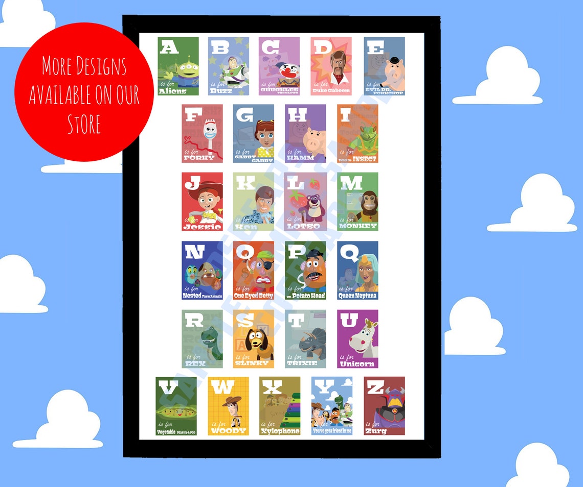 Letter L Toy Story Alphabet Print Lotso Digital Download | Etsy