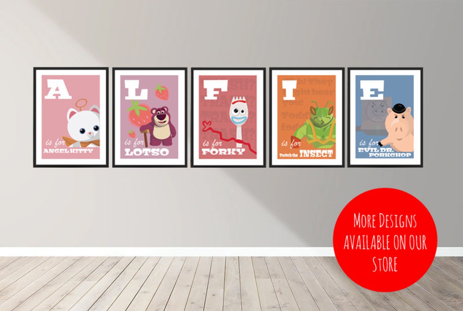 Letter L Toy Story Alphabet Print Lotso Digital Download | Etsy