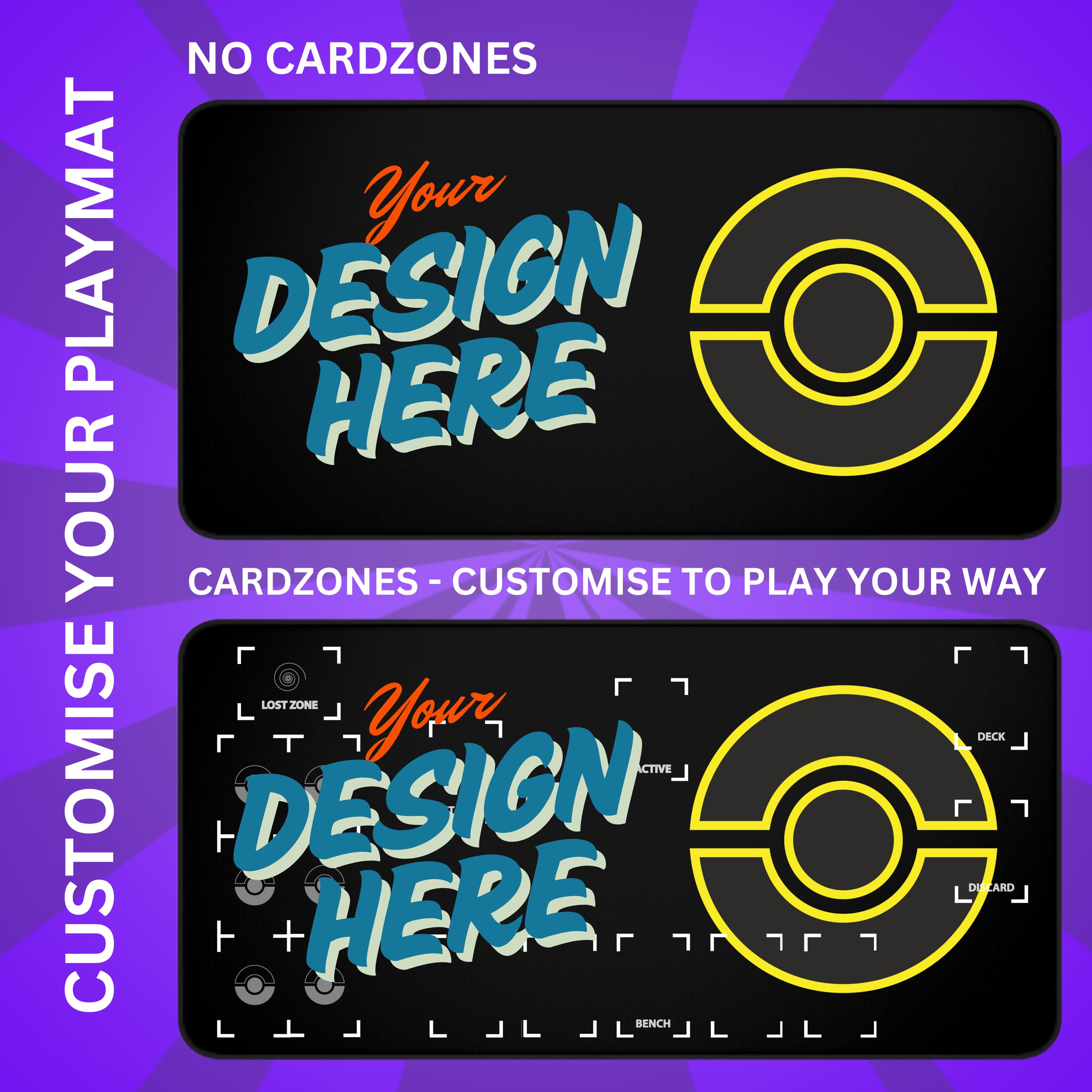 Custom Playmat Pokemon TCG Card Mat Desk Mat Gifts for Geeks Birthday ...