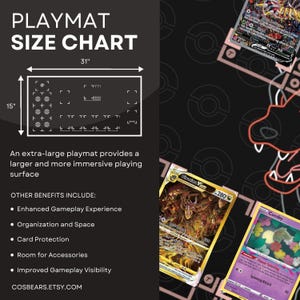 Team Rockets Mewtwo Playmat | Pokemon TCG Card Mat Desk Mat Gifts for Geeks Birthday Pokemon Fan ...