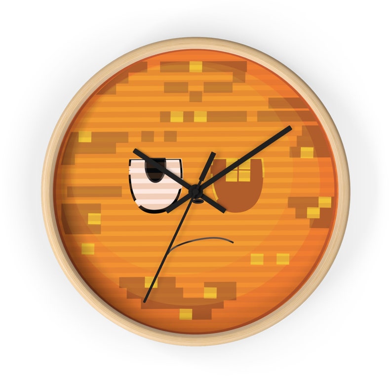 Glitched Miss Minutes Loki-inspired Wall Clock TVA, Loki, Miss Minutes ...