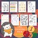 Fall Counting Pack - Eight Printable Worksheets - Etsy