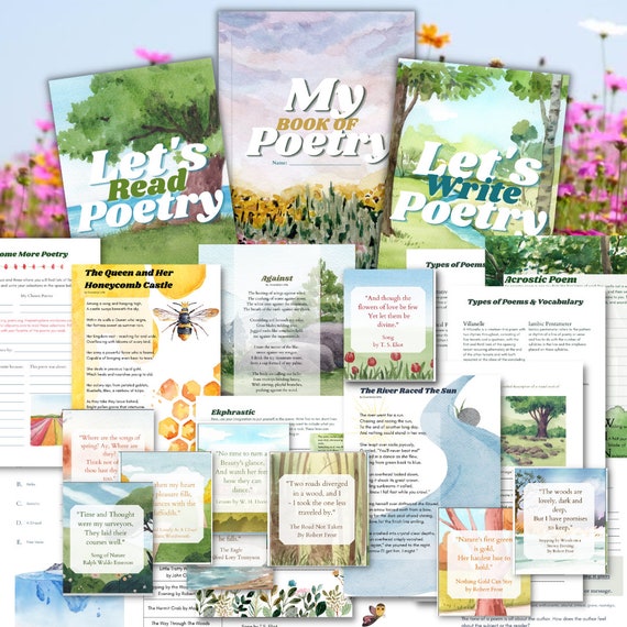 Nature Poetry Unit Study - Etsy