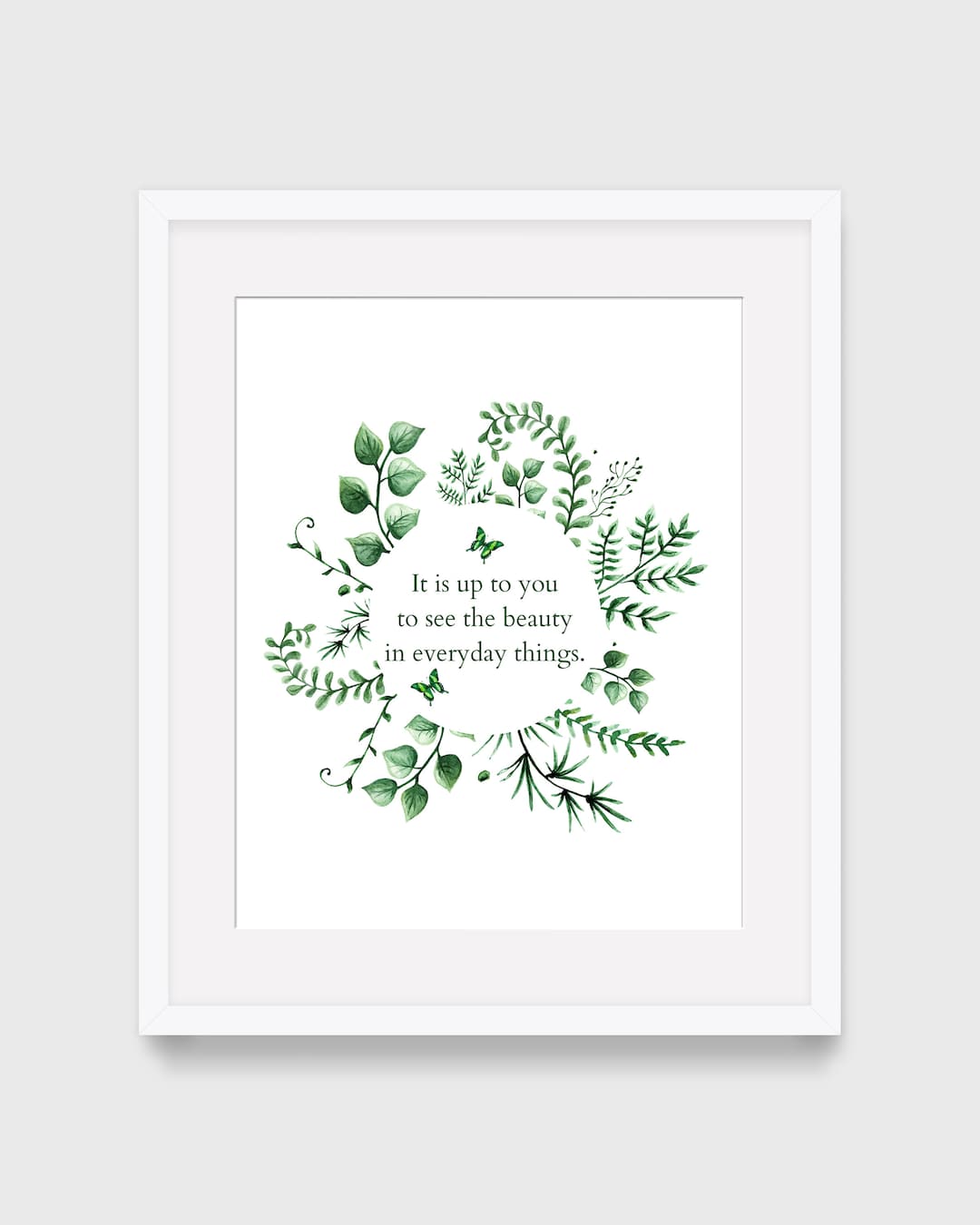 Everyday Beauty - Inspirational Quote - Digital Print - Etsy