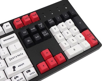 Death note keycaps | Etsy