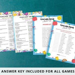 Back to School Games Bundle, First Week of School Activities, Middle ...
