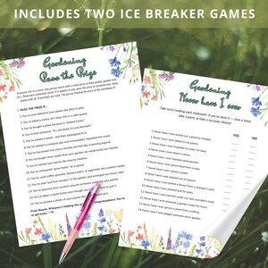 Gardening Trivia Game, Garden Club Activity, Spring Time Game, Summer ...