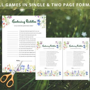 Gardening Trivia Game, Garden Club Activity, Spring Time Game, Summer ...