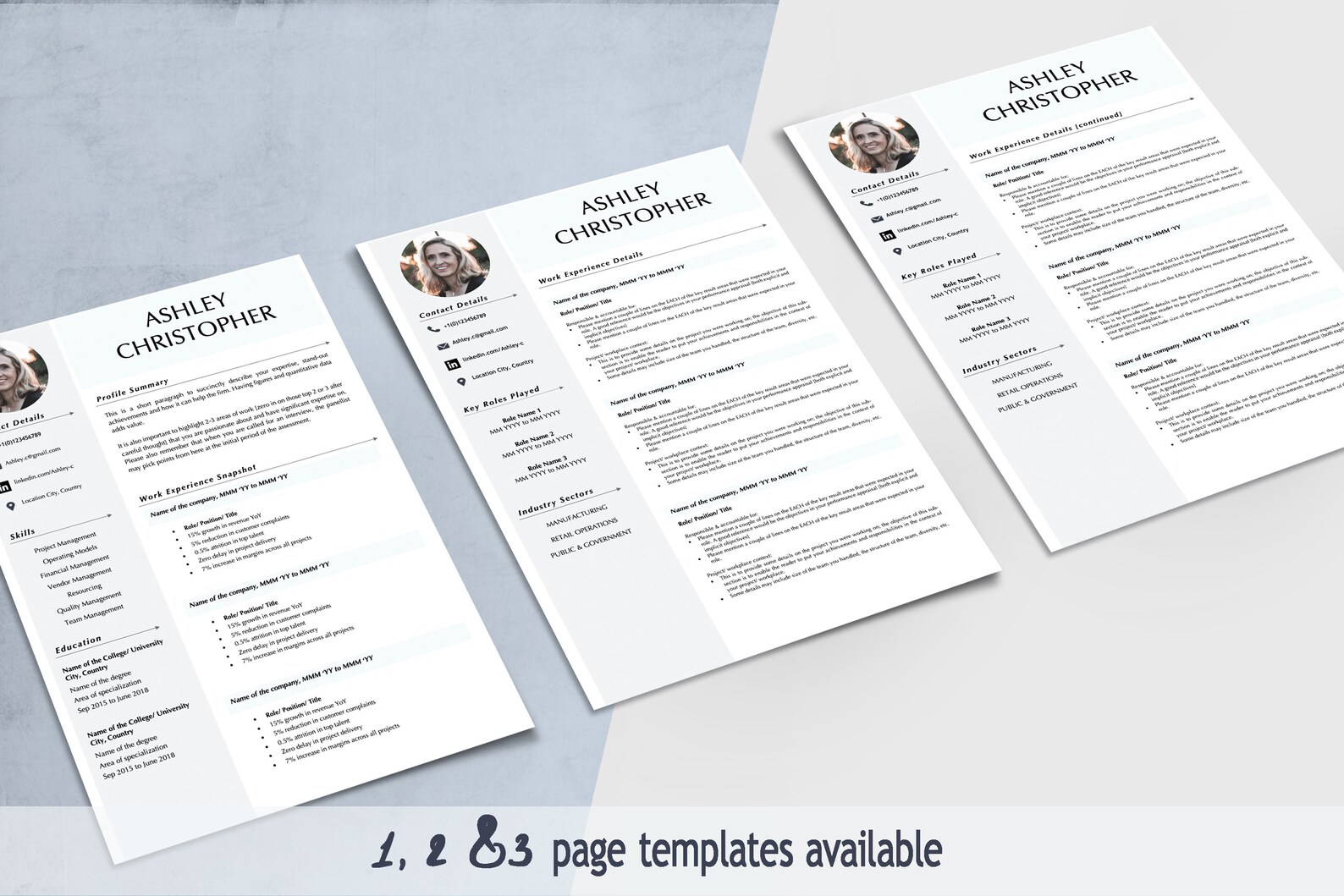 CV Elegant, Creative Resume Template One Page, CV Template Creative, CV ...