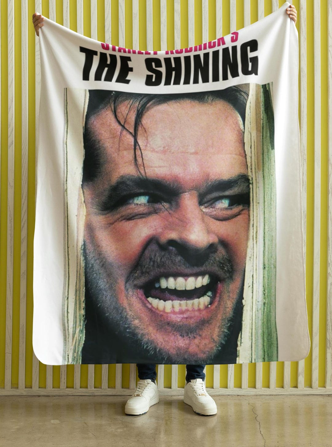 The Shining Movie Blanket, Iconic 80s Horror Movie Poster Blanket ...