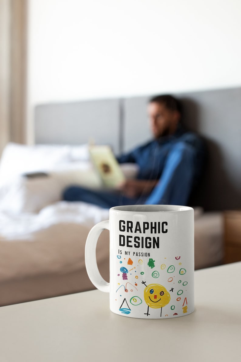 Graphic Artist Gift, 'graphic Design is My Passion' Funny Mug, Web ...