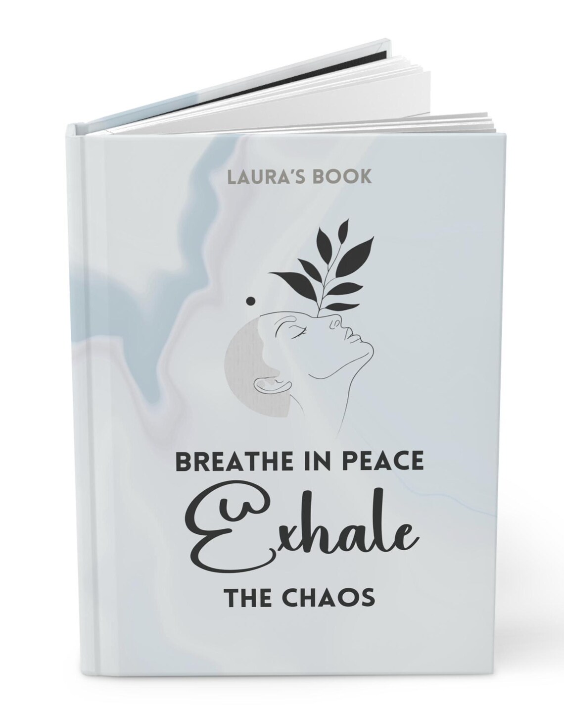 Personalized Mental Health Notebook 'I Am Here and Now' Mindfulness ...