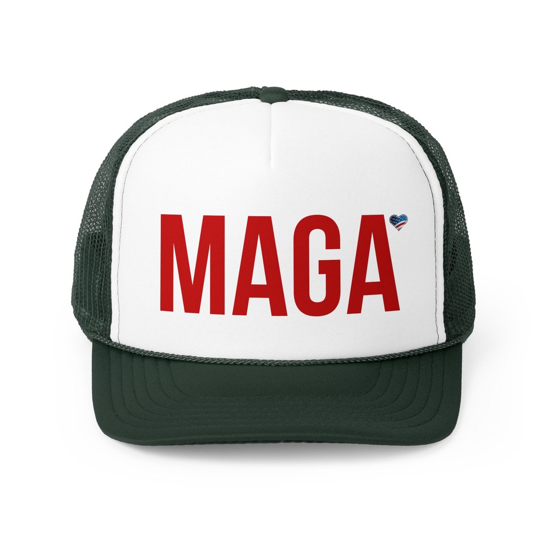 MAGA Trucker Hat, Support Republican Candidate 2024, Make America Great ...