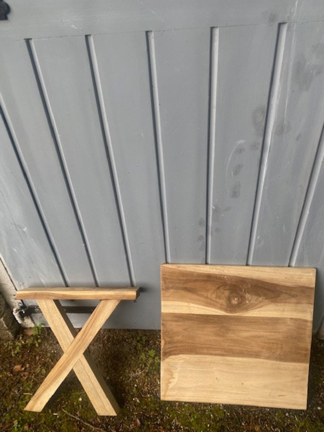 Super Heavy Duty Table Legs, Teak Table Legs X-shaped DIY Unfinished ...