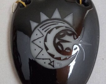 Black Pottery Maria Adelicia - Etsy