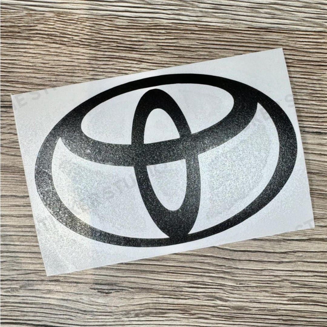 Toyota Style Deca | Toyota Style Car Sticker | Toyota Style Bumper ...