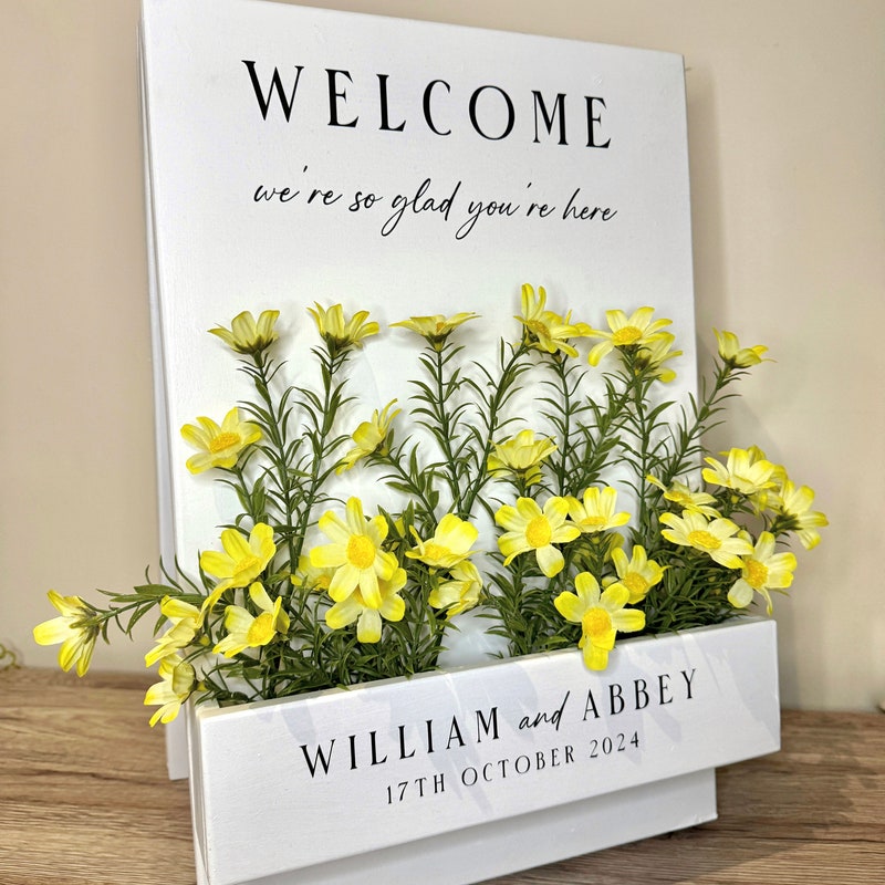 Flower Box Sign - Etsy