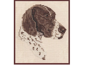 German Shorthaired Pointer Dog 1 Cross Stitch Chart Instant Download ...